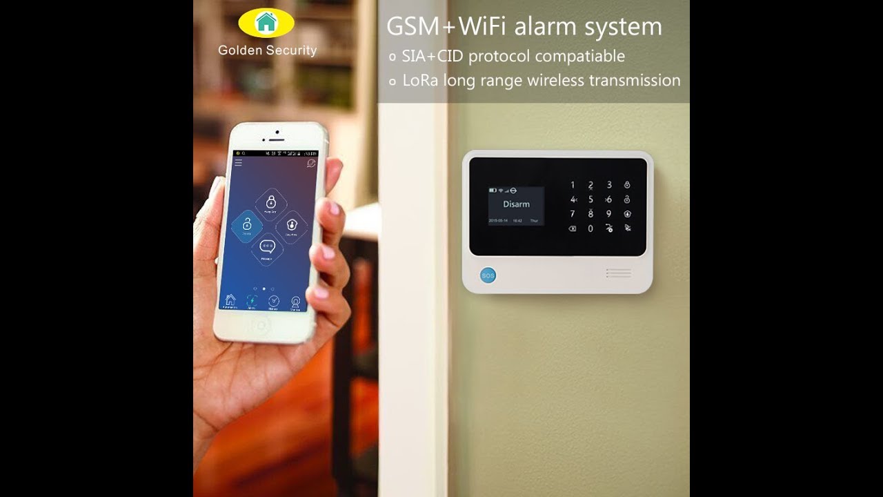 Smart Home Alarm - Golden Crown CCTV